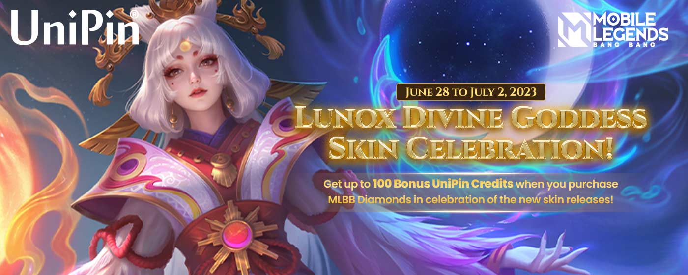 UniPin - Lunox Divine Goddess Skin Celebration! (PH)